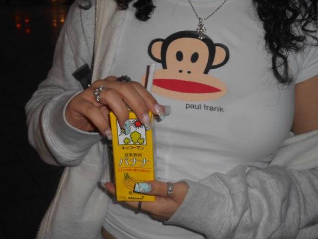 Authentic Beige Paul Frank Shirt, Women's Fashion, Tops, Shirts on Carousell