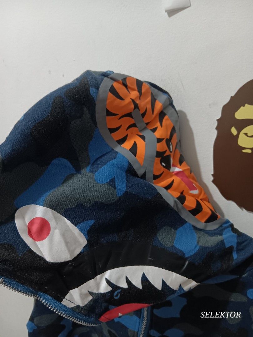 BAPE SHARK, Men's Fashion, Coats, Jackets and Outerwear on Carousell