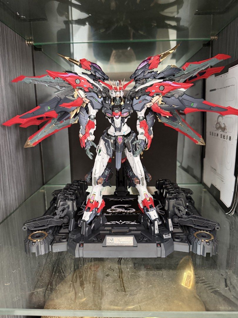 (BUILT) In-Era Nemesis RT-002, scale 1/100 复仇女神 model kit, Hobbies ...
