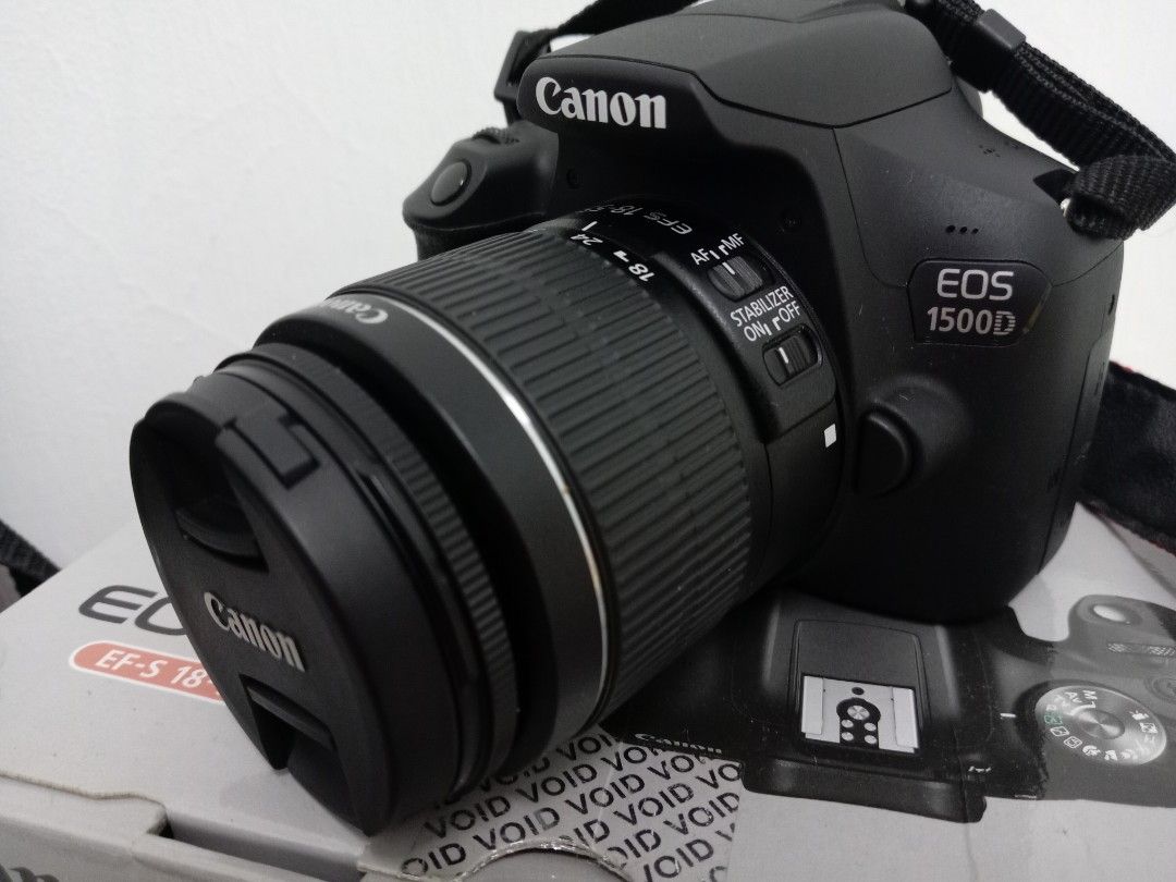 Canon 1500D DSLR Camera, Photography, Cameras on Carousell