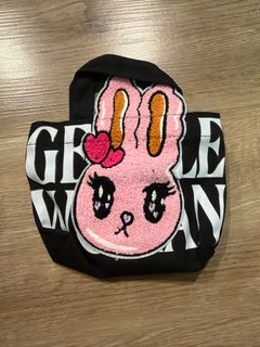 The Paper Bunny Tote Bag - Macaron, Women's Fashion, Bags & Wallets ...
