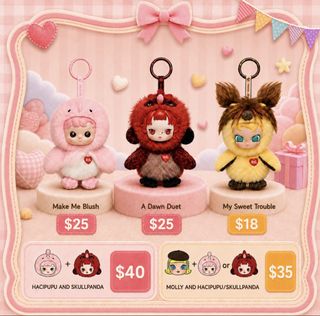 Dear Birds series Make Me Blush Hacipupu, Hobbies & Toys, Toys & Games ...