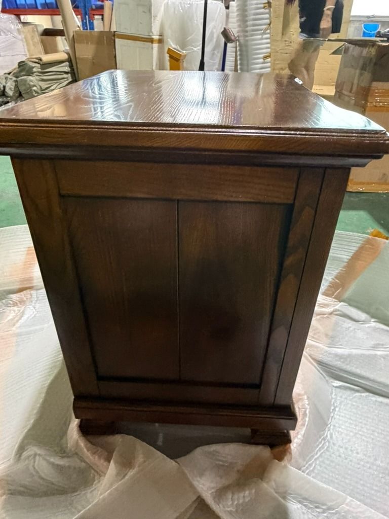 Designer Condo Bedside Table – Walnut Finish, Furniture & Home Living ...