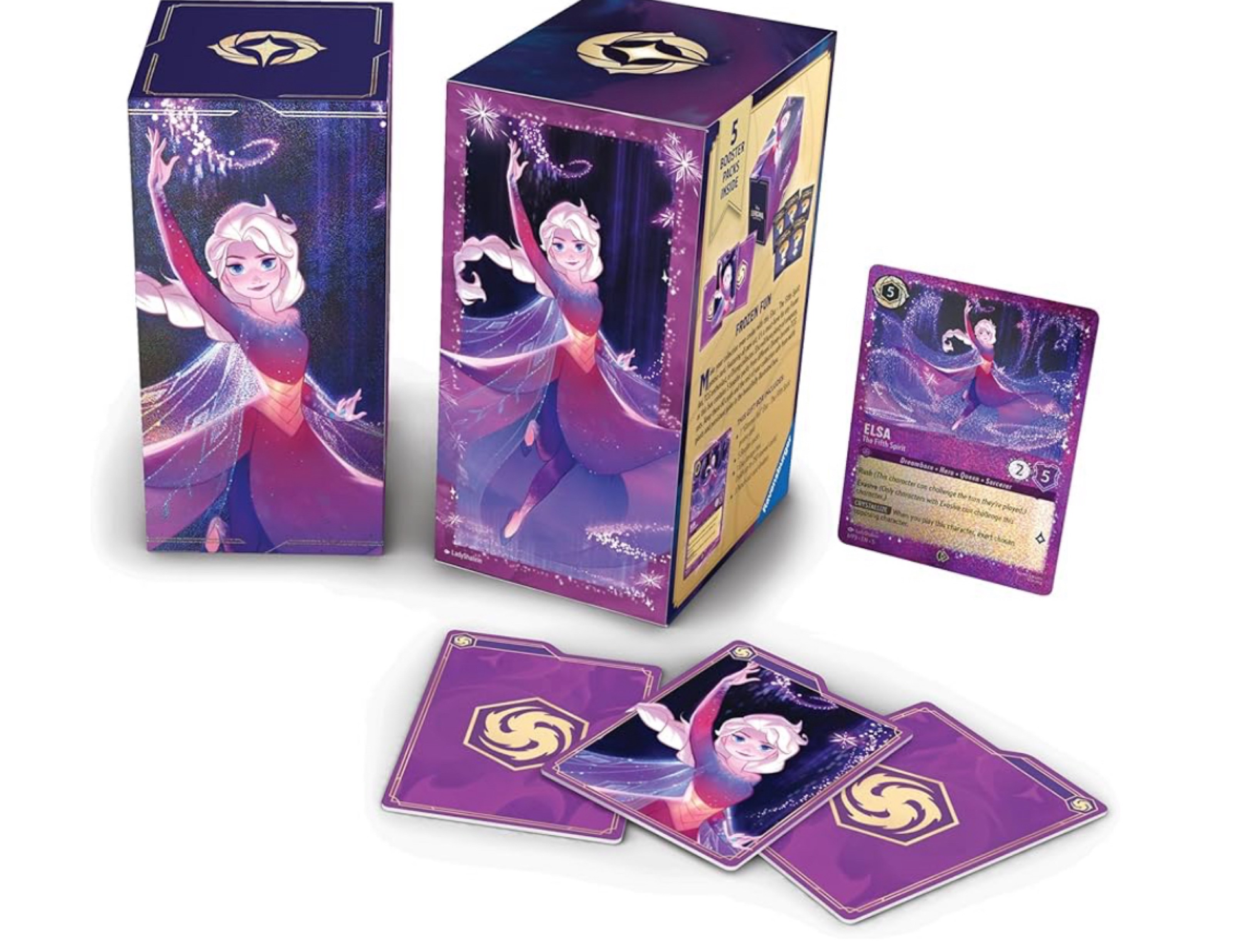 Disney Lorcana Frozen Elsa Gift Box, Hobbies & Toys, Toys & Games on ...