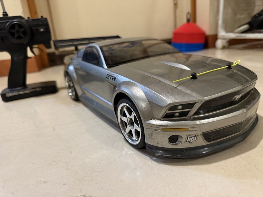 HPI Racing Mustang GTR RC Car, Hobbies & Toys, Toys & Games on Carousell