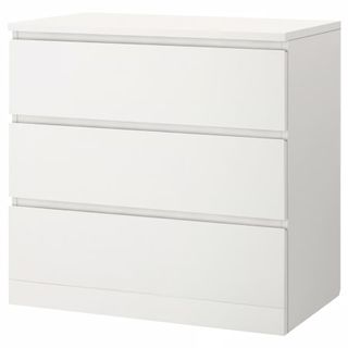 IKEA MALM Chest of 2 Drawers, White, Furniture & Home Living, Furniture ...