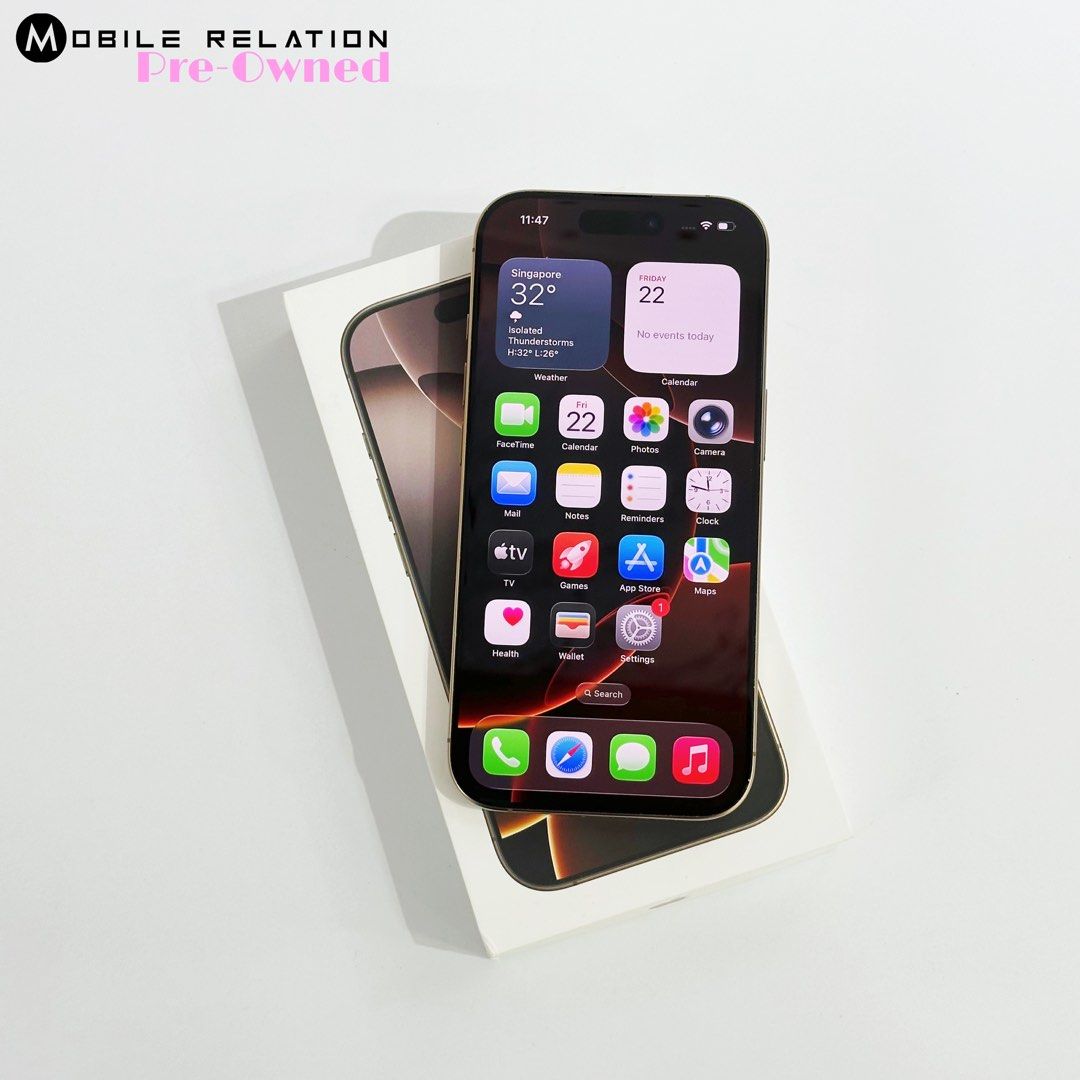 iPhone 16 Pro 128GB Desert Titanium, Mobile Phones & Gadgets, Mobile ...