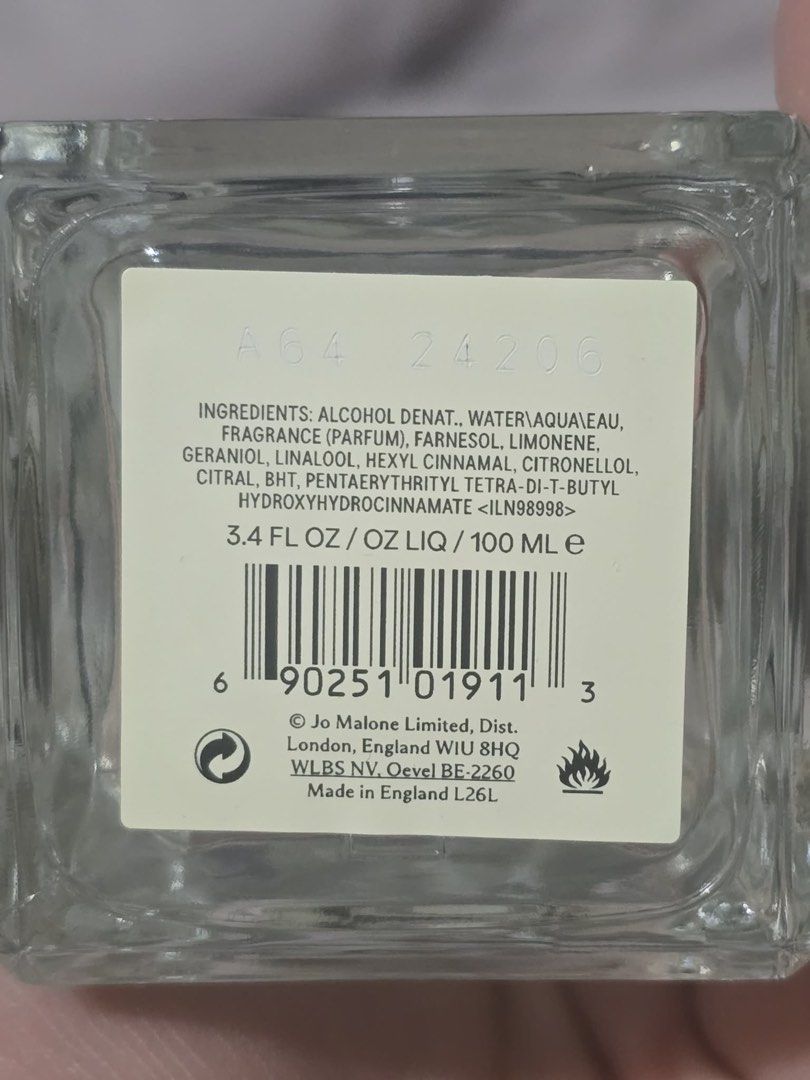 Jo Malone English Pear & Freesia Cologne, Beauty & Personal Care ...
