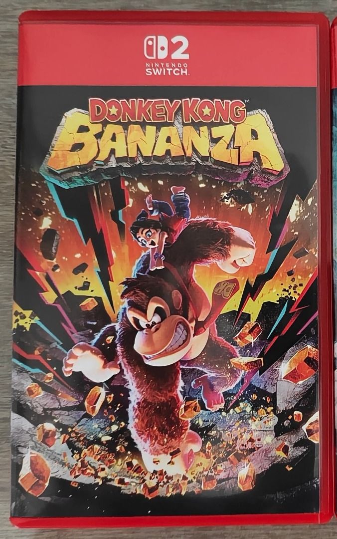 kaset nintendo switch 2 donkey kong, Video Game, Game di Carousell