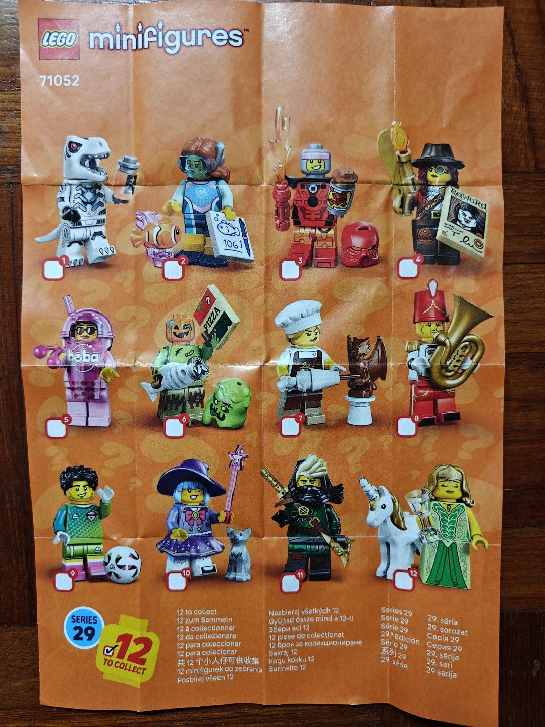 LEGO Minifigures Series 29 - 71052, Hobbies & Toys, Toys & Games on ...