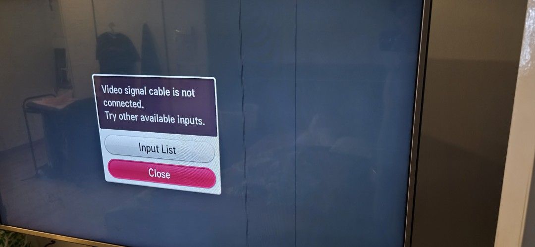 LG TV - Screen Issue, TV & Home Appliances, TV & Entertainment, TV on ...