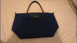 100% authentic Longchamp Le Pliage Tote Bag yellow series, 名牌, 手袋及銀包 ...