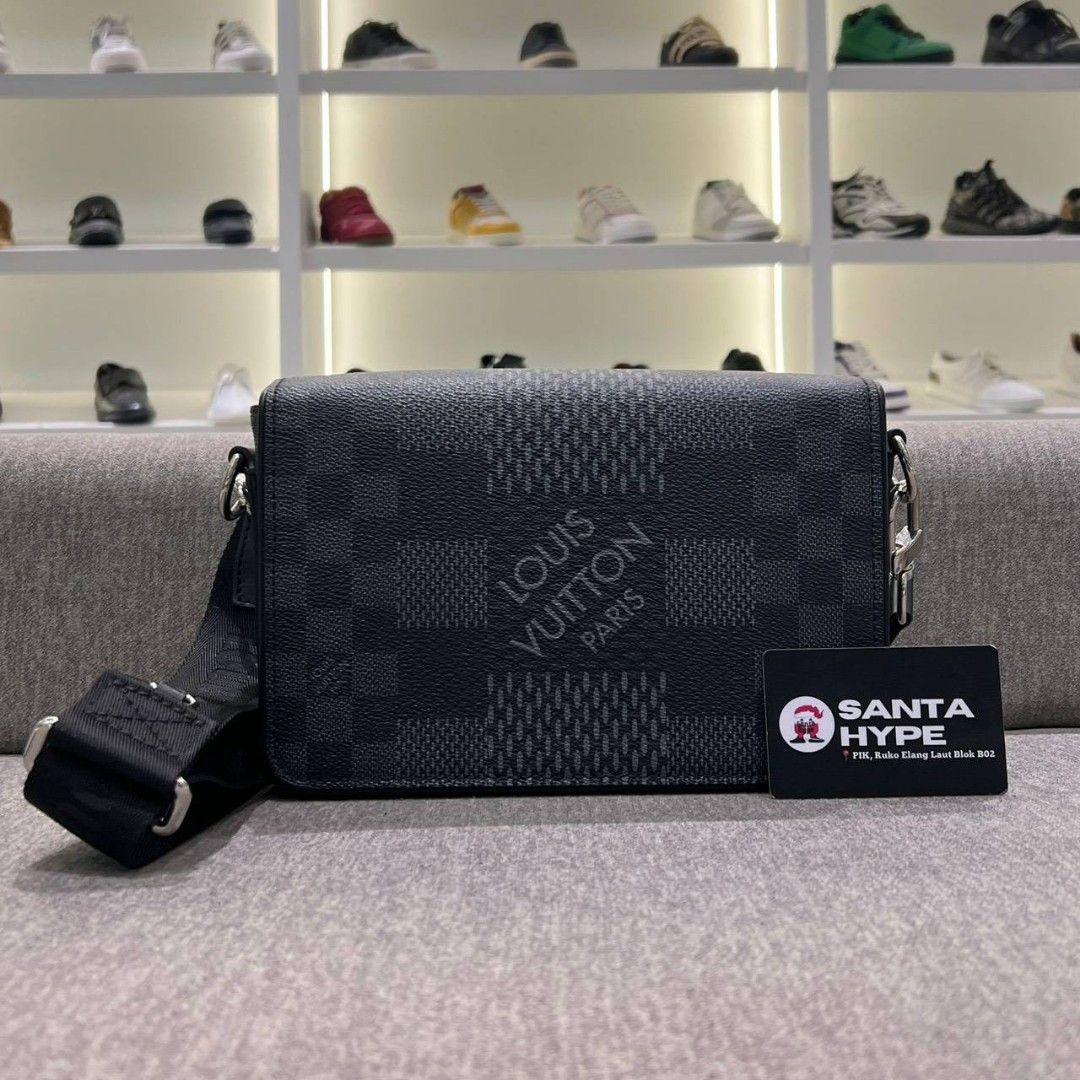 Louis Vuitton Studio Damier 3D Sling Bag, Luxury, Bags & Wallets on ...