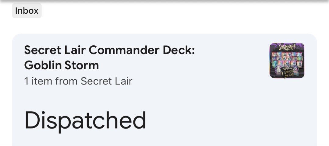 Magic: The Gathering Secret Lair - Goblinstorm Commander Deck, Hobbies ...
