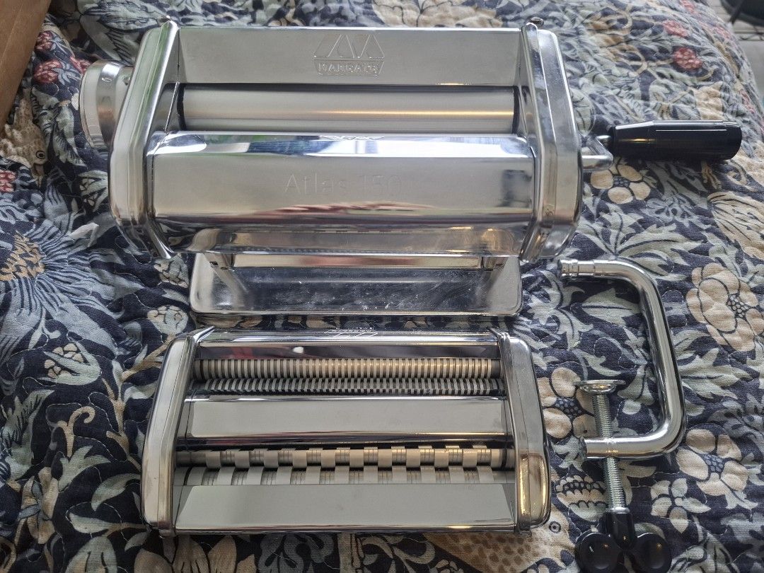 Marcato Atlas 150 Pasta Machine - Stainless Steel, TV & Home Appliances ...