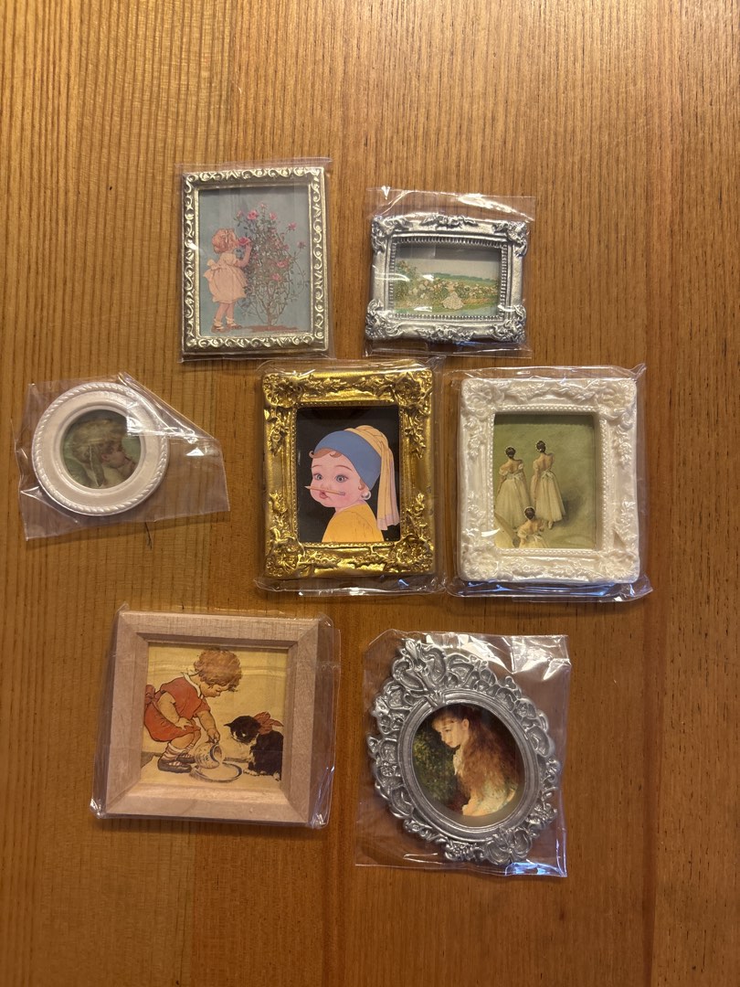 Miniature art paintings, Hobbies & Toys, Art & Prints on Carousell