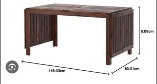 Outdoor dining set, Furniture & Home Living, Outdoor Furniture on Carousell