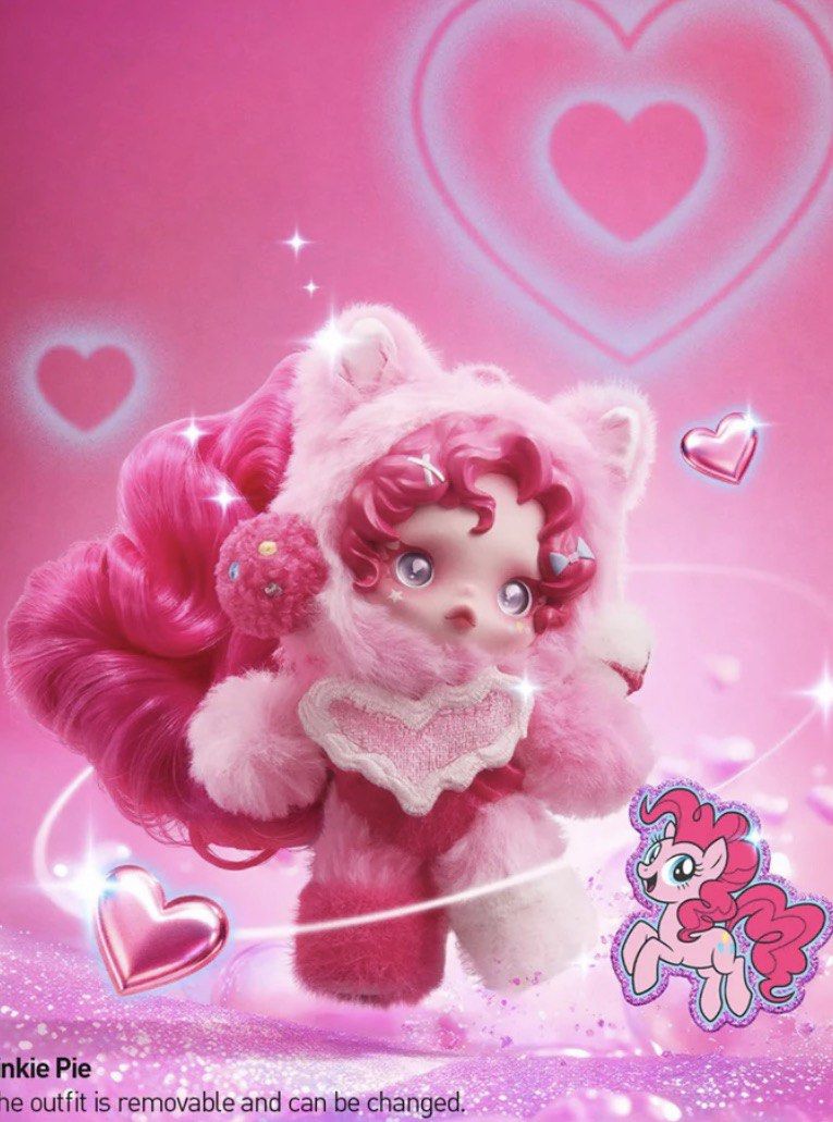 Pinkie Pie My little Pony Skull Panda, Hobbies & Toys, Toys & Games on ...