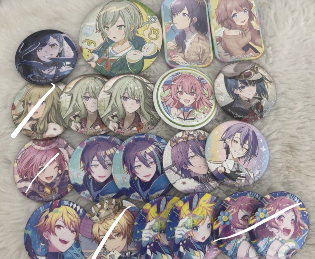 pjsk project sekai badges, Hobbies & Toys, Memorabilia & Collectibles ...