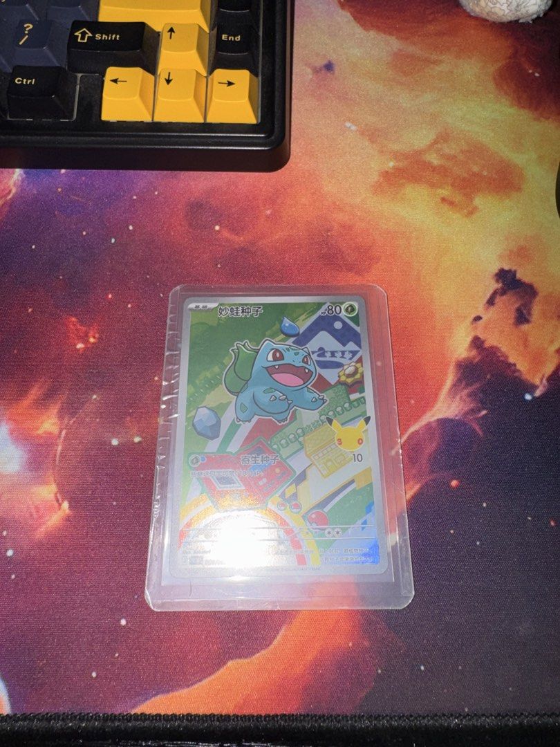 Pokemon Card - Bulbasaur 30th Anniversary, Hobbies & Toys, Toys & Games ...