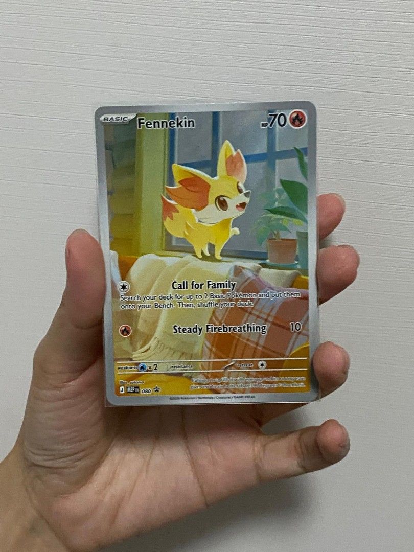 Pokemon Card - Fennekin Chaos Rising ETB, Hobbies & Toys, Toys & Games ...