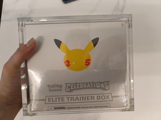 Pokemon TCG Card 25th Anniversary Celebrations Elite Trainer Box (ETB ...