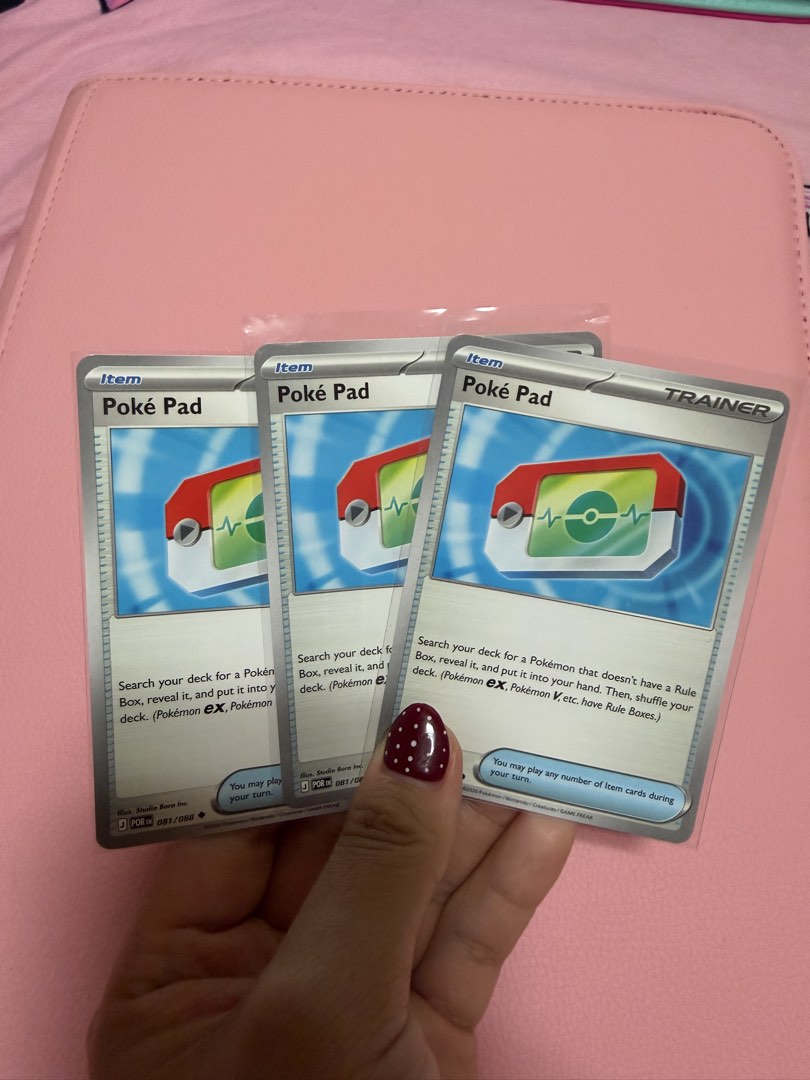 Pokemon ENG Poke Pad - Playable, Hobbies & Toys, Toys & Games on Carousell