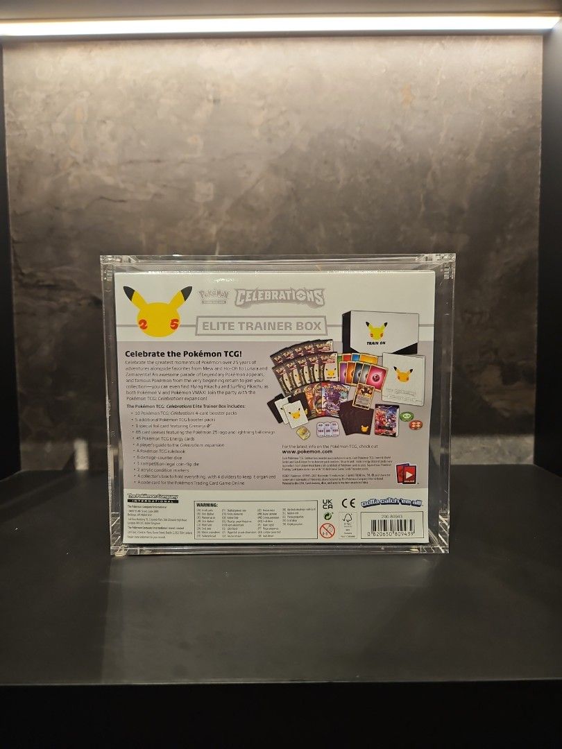 Pokemon TCG Card 25th Anniversary Celebrations Elite Trainer Box (ETB ...