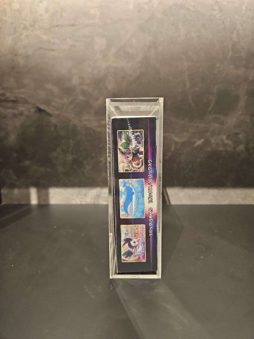 Pokemon TCG Card JP Lost Abyss Booster Box With FREE Acrylic Case MISB ...
