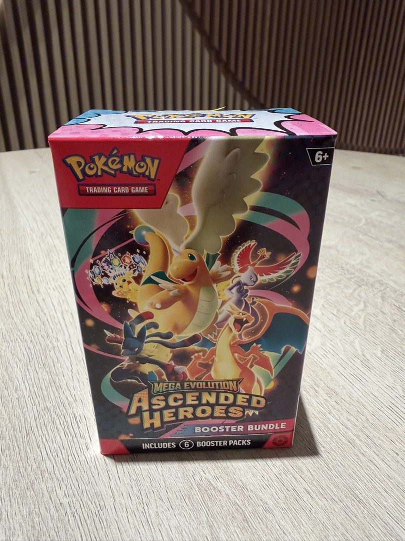 Pokemon TCG Mega Evolution: Ascended Heroes Booster Bundle, Hobbies ...