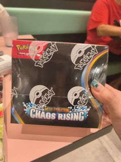 Pokemon TCG Mega Evolution Chaos Rising Booster Box, Hobbies & Toys ...