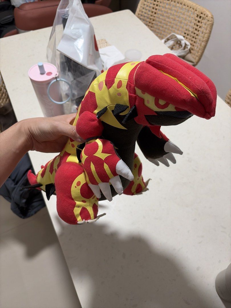 Pokemon XY Groudon Plush Toy 2015, Hobbies & Toys, Toys & Games on ...