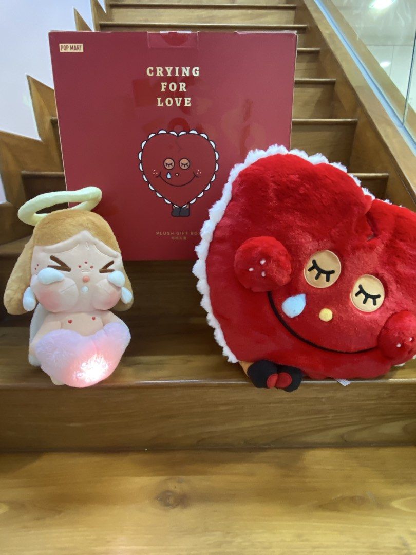Pop Mart Crying for Love Plush Gift Set Authentic, Hobbies & Toys, Toys ...