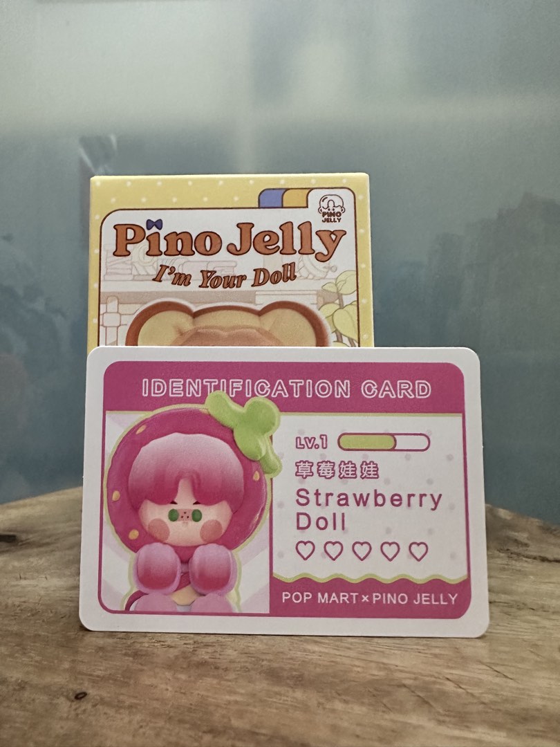 Popmart Pino Jelly Im Your Doll Strawberry Doll, Hobbies & Toys, Toys ...