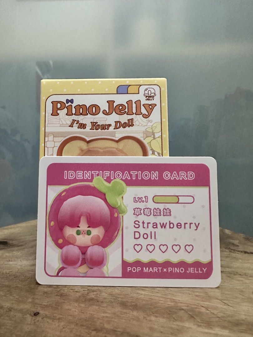 Popmart Pino Jelly Im Your Doll Strawberry Doll, Hobbies & Toys, Toys ...