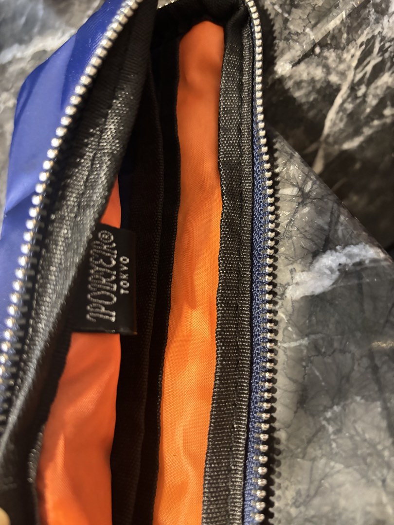 Porter Tokyo Pouch - Navy Blue, Women's Fashion, Bags & Wallets, Purses ...