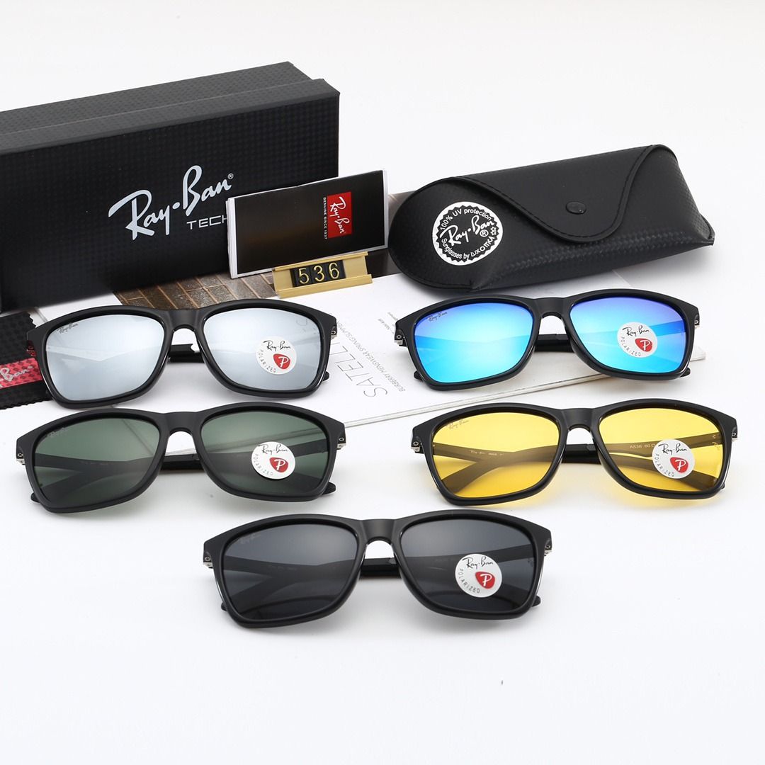 Ray-Ban 536 Tech Polarized Sunglasses / Carbon Fibre Collection, Men's ...