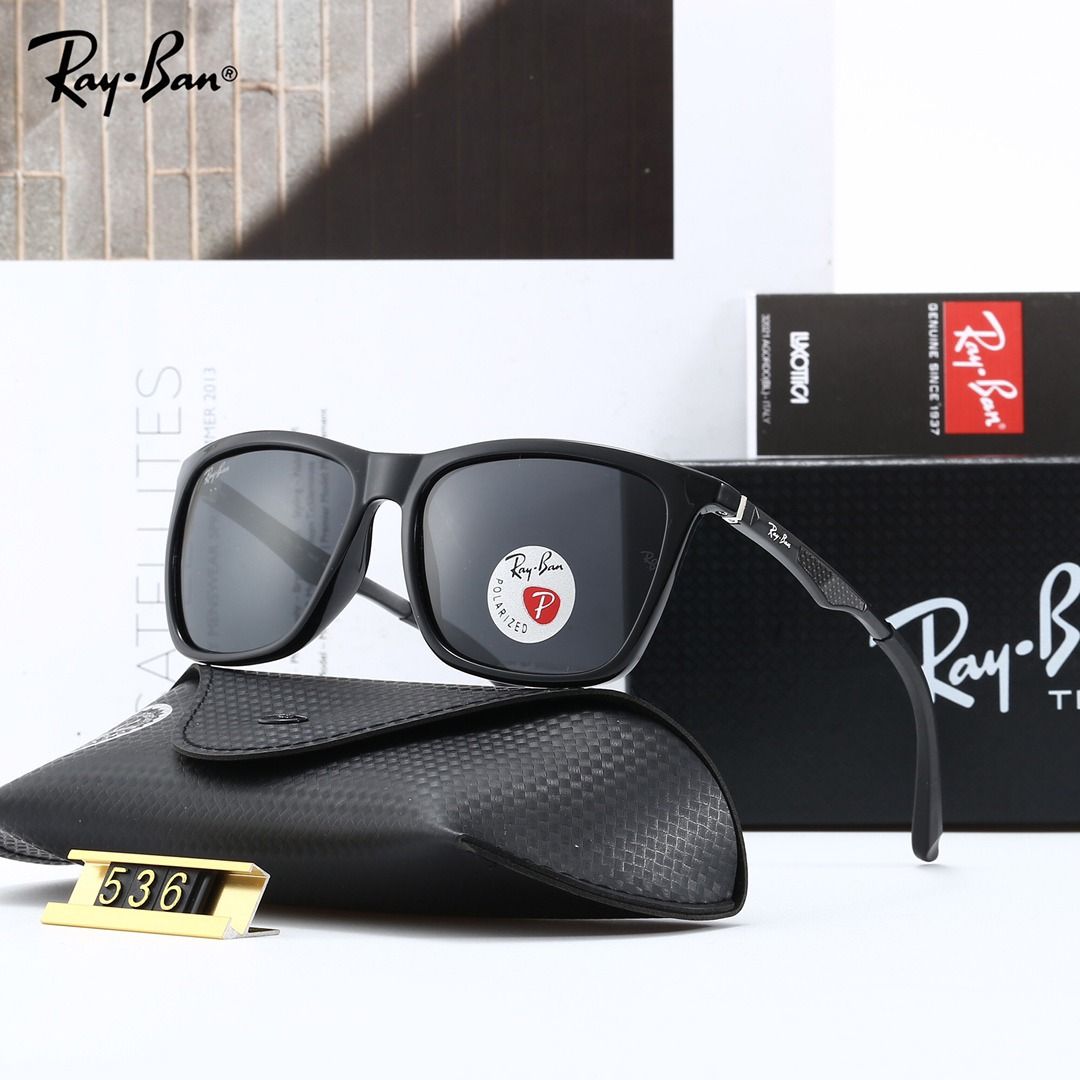 Ray-Ban 536 Tech Polarized Sunglasses / Carbon Fibre Collection, Men's ...