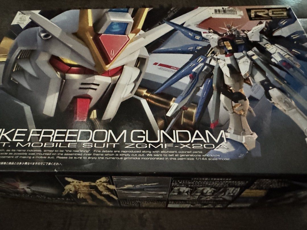 RG 1/144 Strike Freedom Gundam Model Kit, Hobbies & Toys, Toys & Games ...