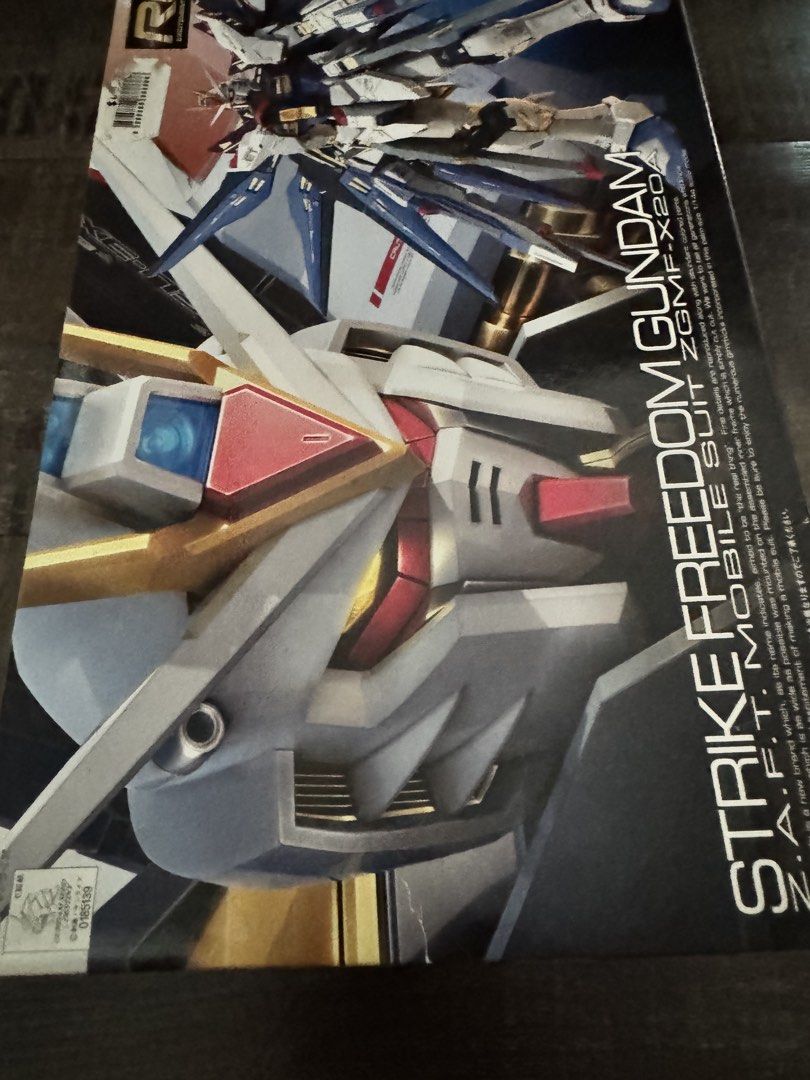 RG 1/144 Strike Freedom Gundam Model Kit, Hobbies & Toys, Toys & Games ...