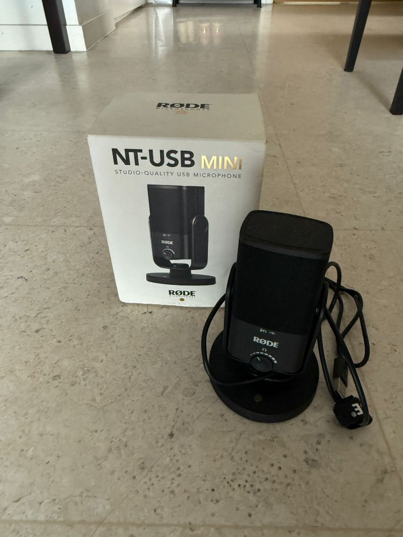 Rode NT-USB Mini Studio Quality USB Microphone, Audio, Microphones on ...