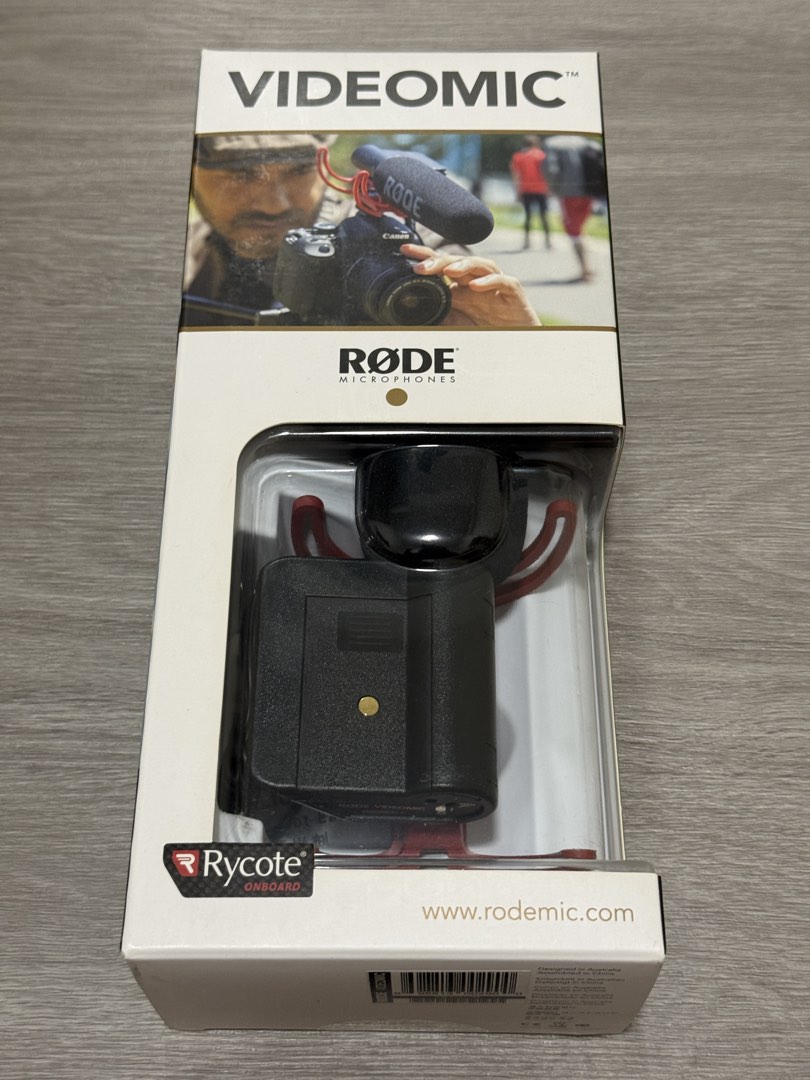 Rode VideoMic On-Camera Microphone - Brand New, Audio, Microphones on ...