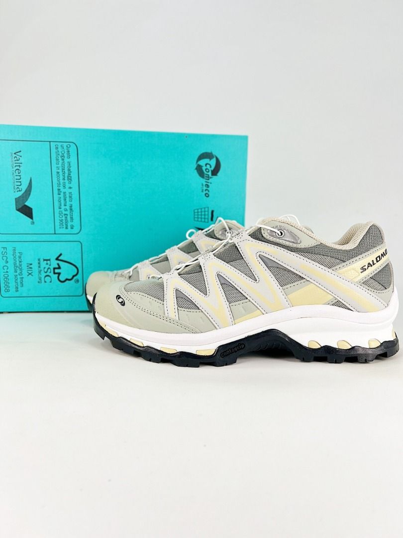 Salomon XT-Quest Grey/Yellow Sneakers,, Men's Fashion, Footwear ...
