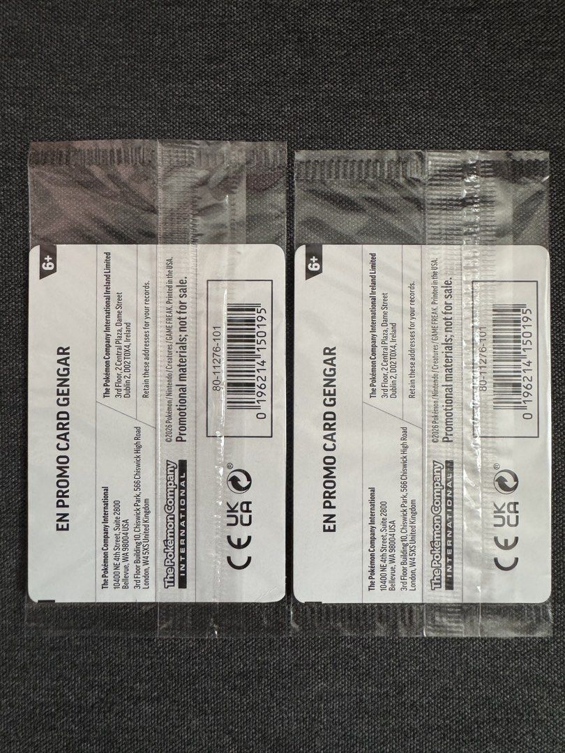 [SEALED] Gengar GameStop Exclusive Promo #050, Hobbies & Toys, Toys ...