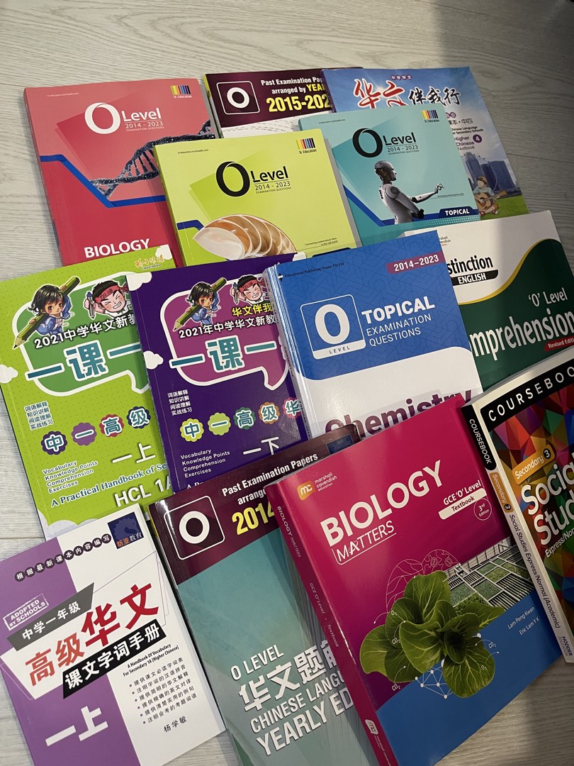 secondary school / o-level textbooks, Hobbies & Toys, Books & Magazines ...