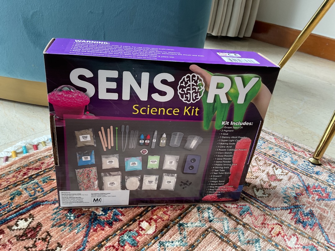 Sensory Science Kit - 15 Experiments, Hobbies & Toys, Toys & Games on ...