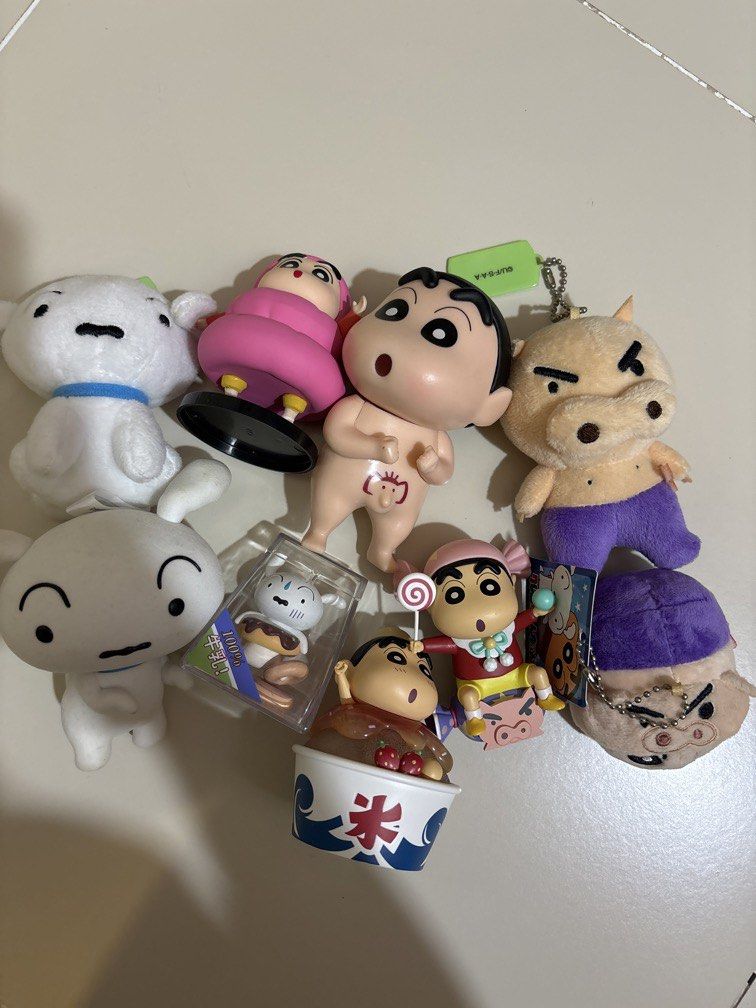 Shin Chan figurine, Hobbies & Toys, Toys & Games on Carousell