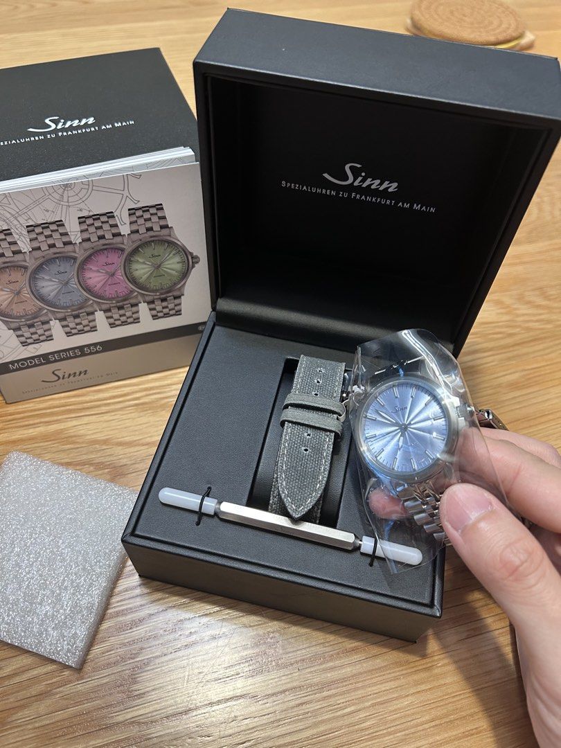 Sinn 556i Ice Blue limited edition, Luxury, Watches on Carousell