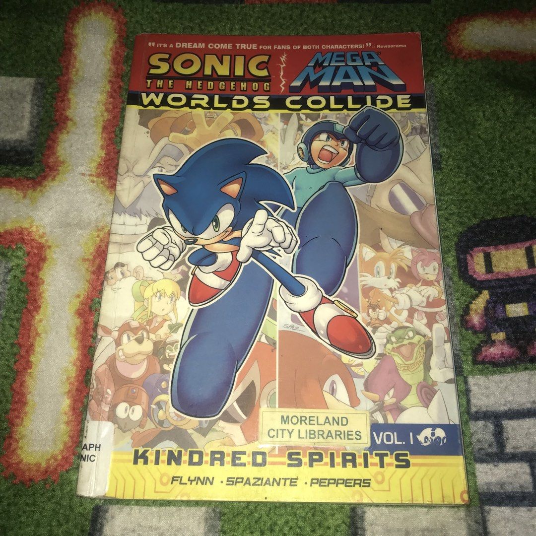 Sonic the Hedgehog Worlds Collide Vol. 1, Hobbies & Toys, Books ...