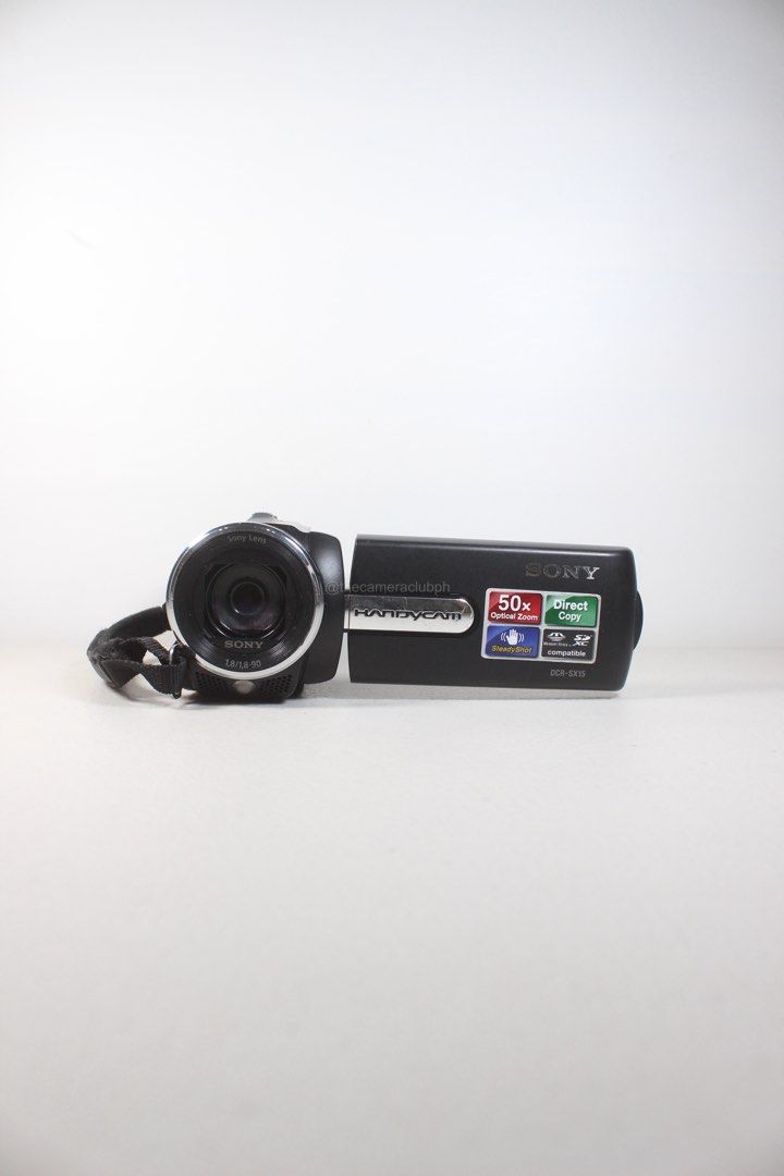 Sony Handycam DCR-SX15 SD Camcorder, Photography, Video Cameras on ...